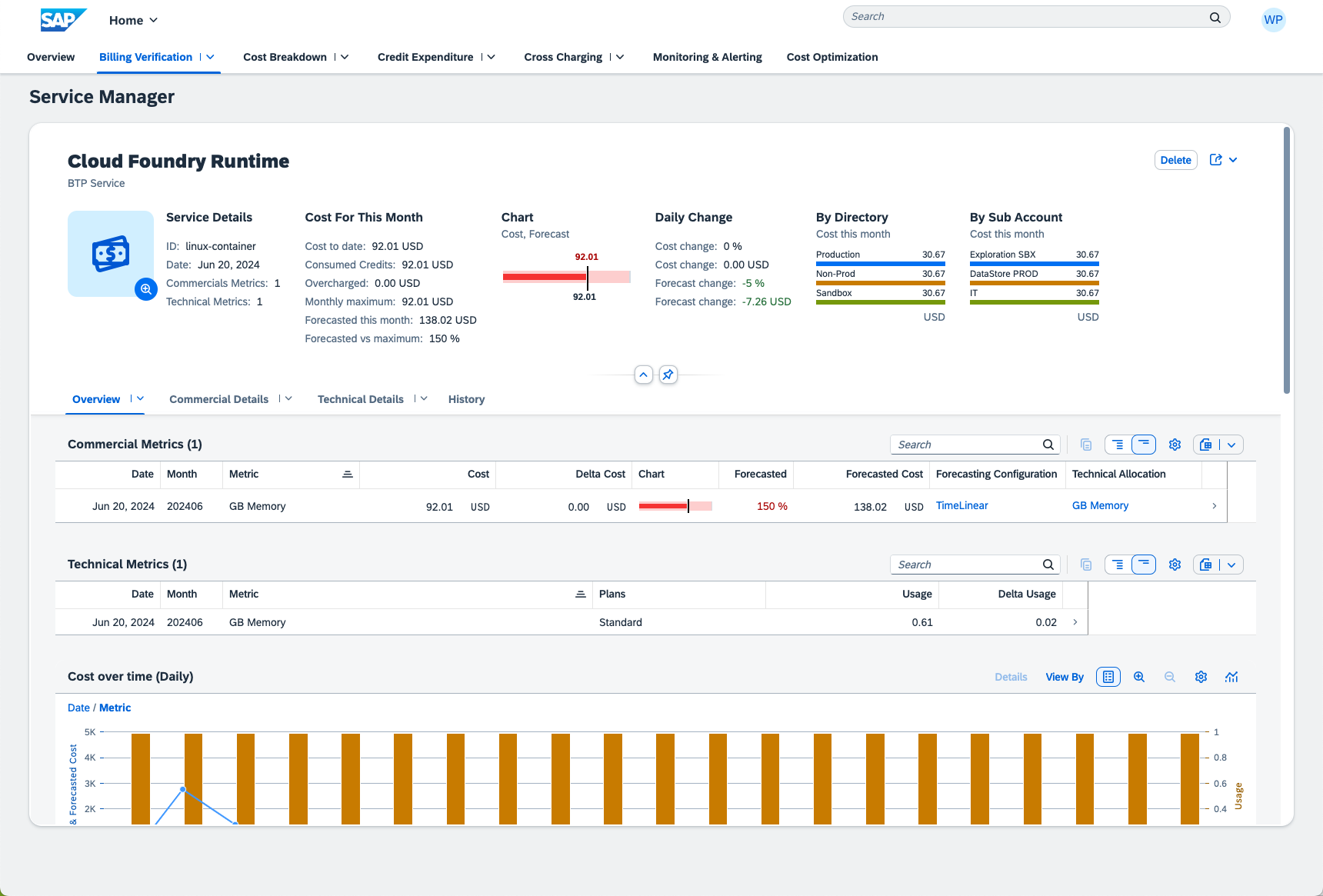 SAP Discovery Center